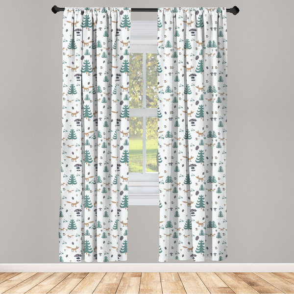 Forest-friends-curtain | Wayfair