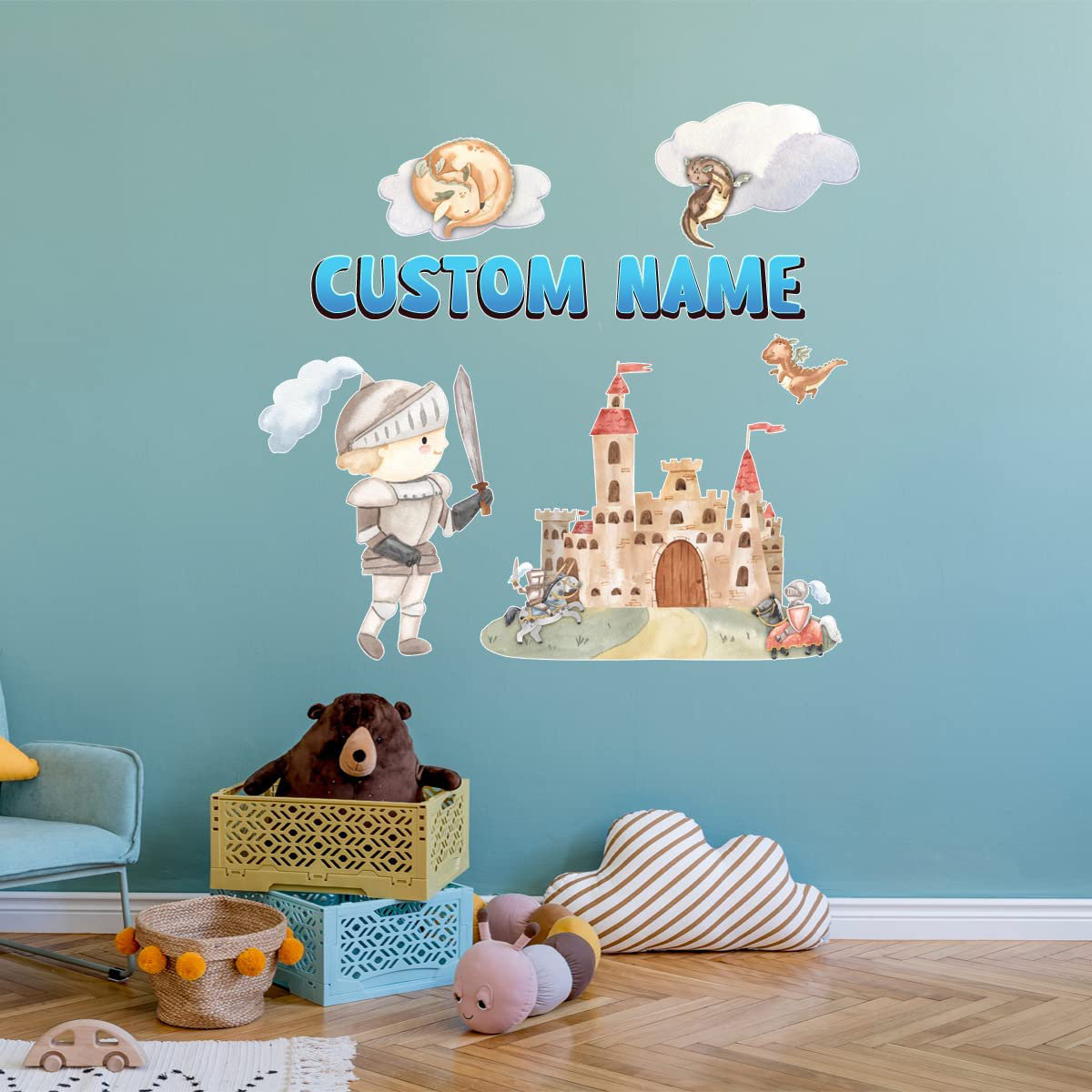 VWAQ Knights Medieval Wall Decal | Wayfair