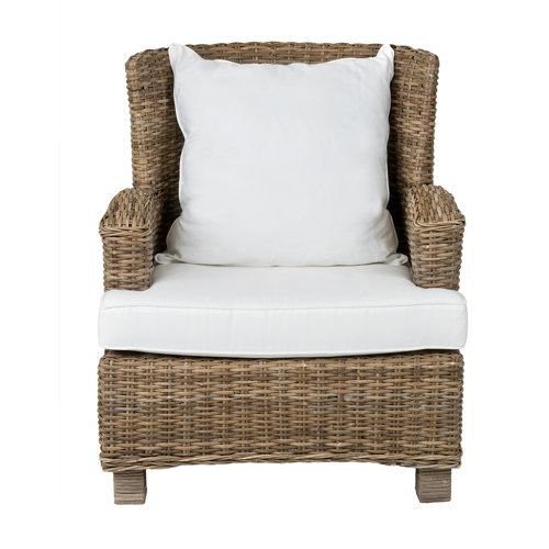 Farmhouse & Rustic Rattan/Wicker Accent Chairs | Birch Lane
