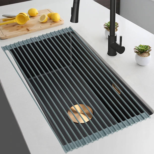 Kohler Kennon Small Stainless Steel Sink Rack & Reviews | Wayfair