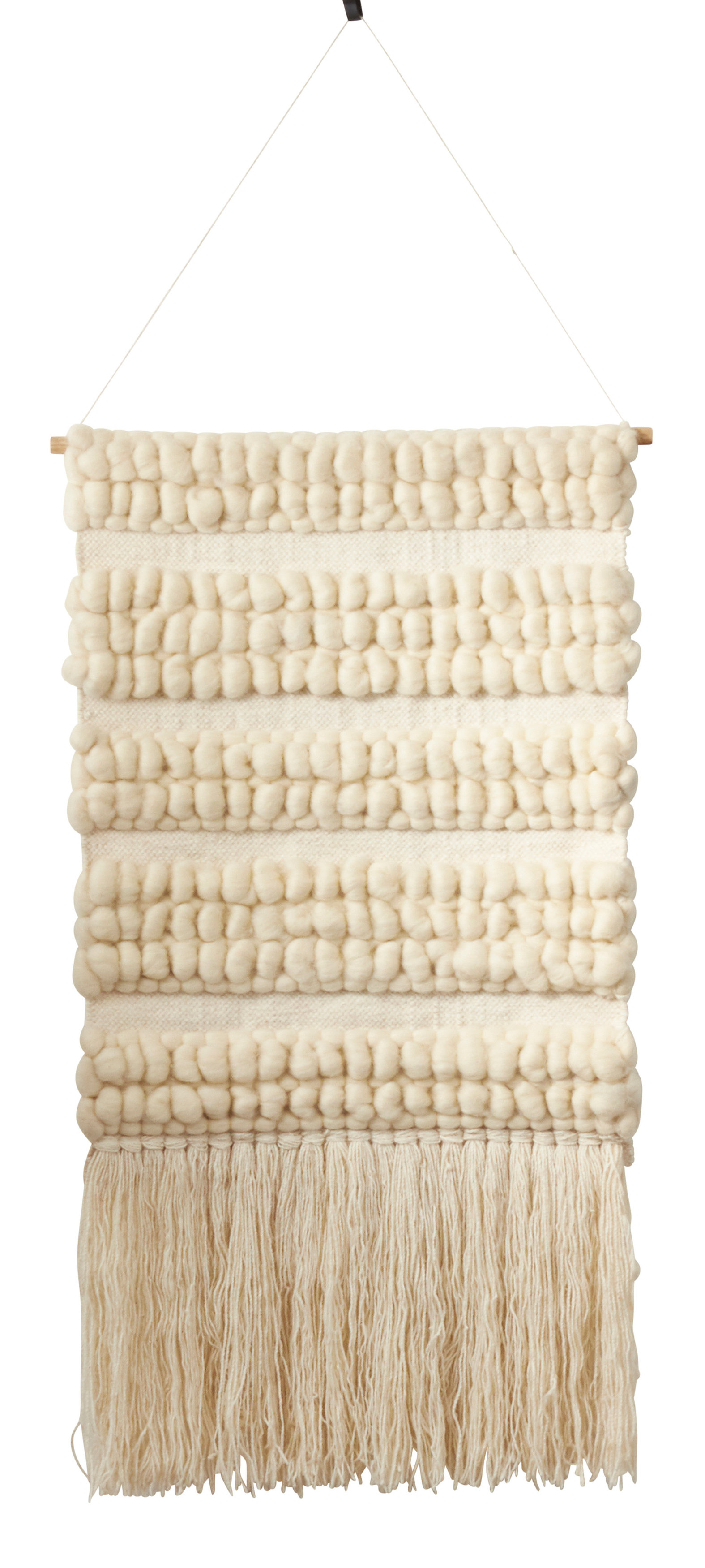 Dakota Fields Wool Braided Woven with Rod Included & Reviews | Wayfair