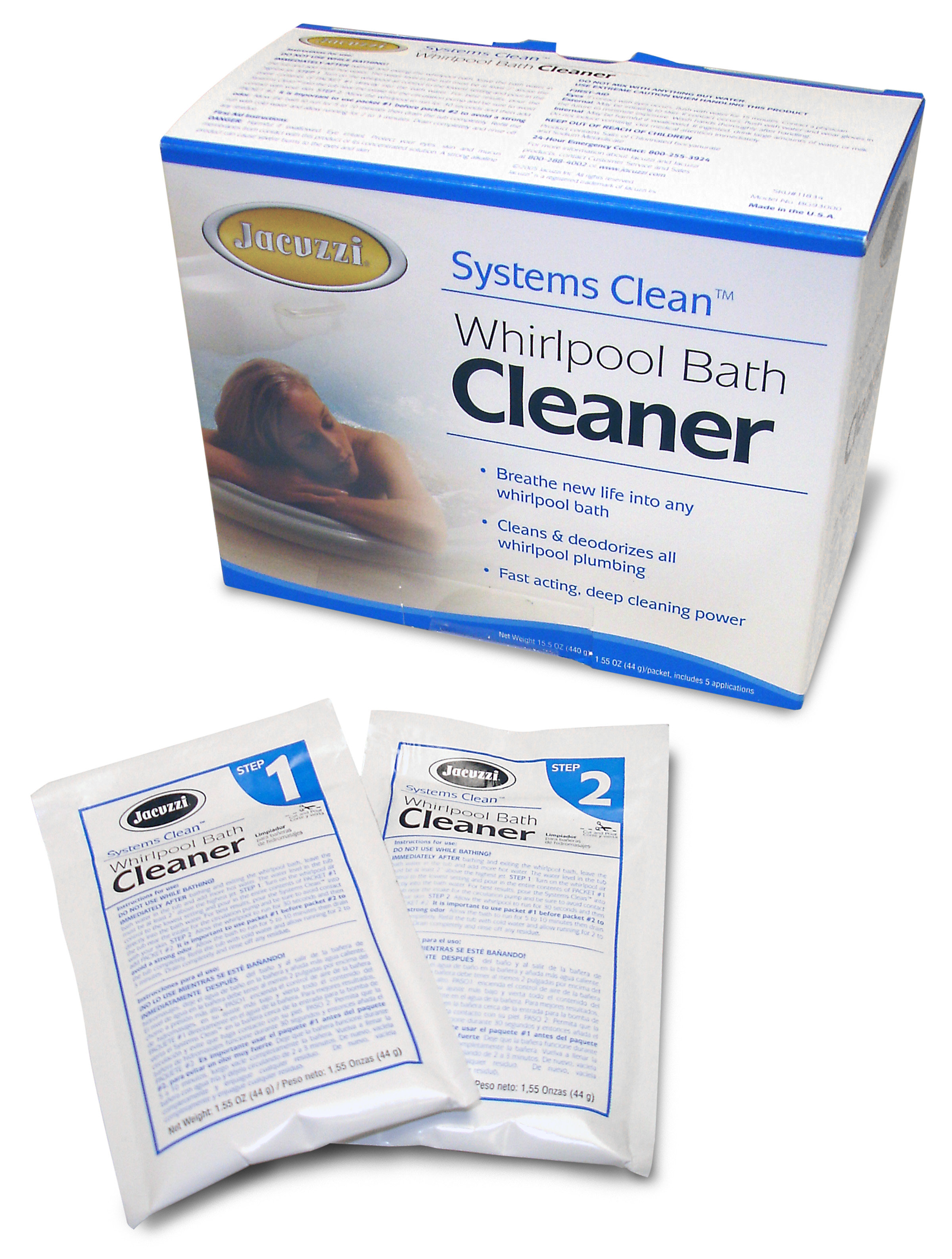 JACUZZI® Systems Clean Bathroom | Wayfair