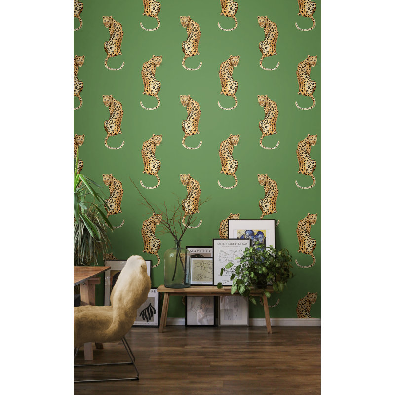 Daisy Bennett Designs Peel & Stick Animal Print Wallpaper & Reviews ...