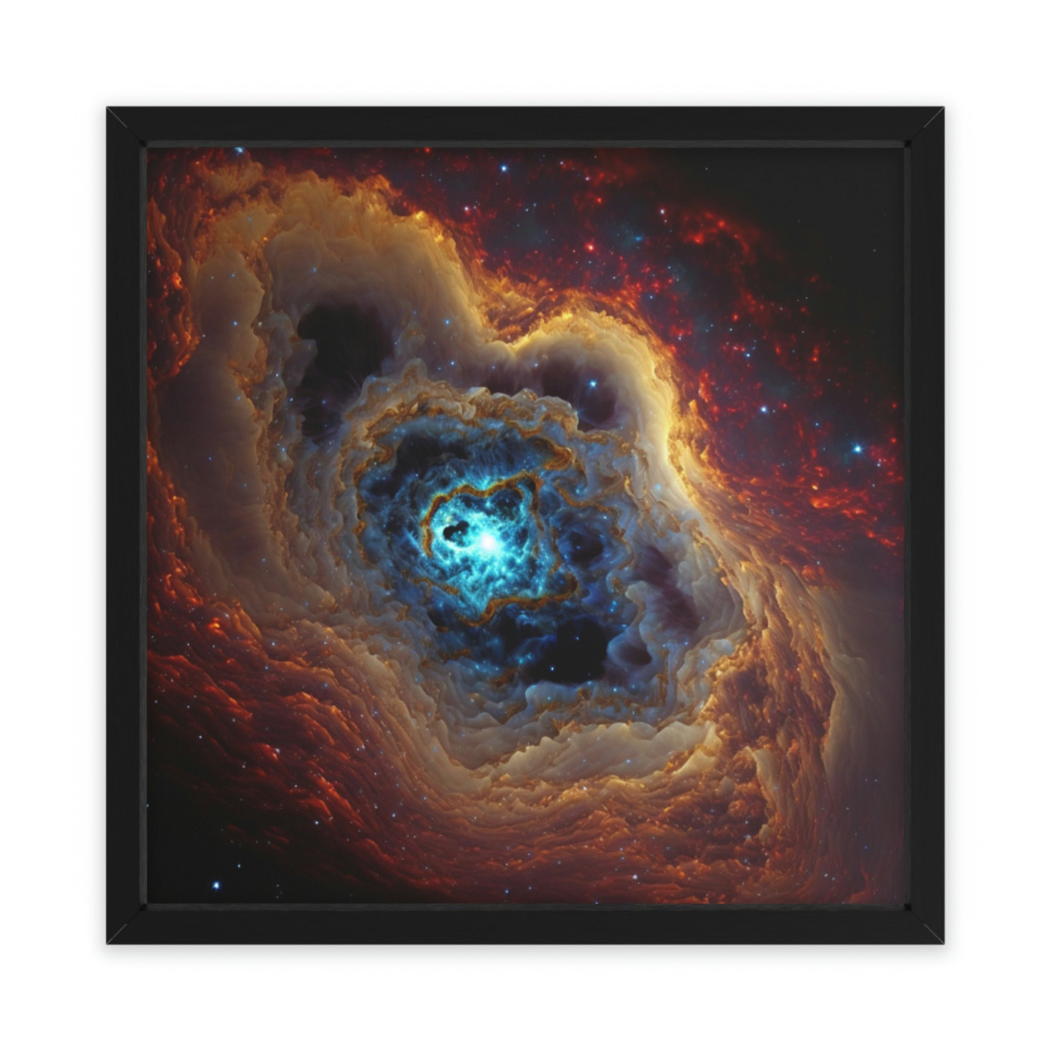 Bless international Galaxy Effects - Picture Frame Illustration | Wayfair