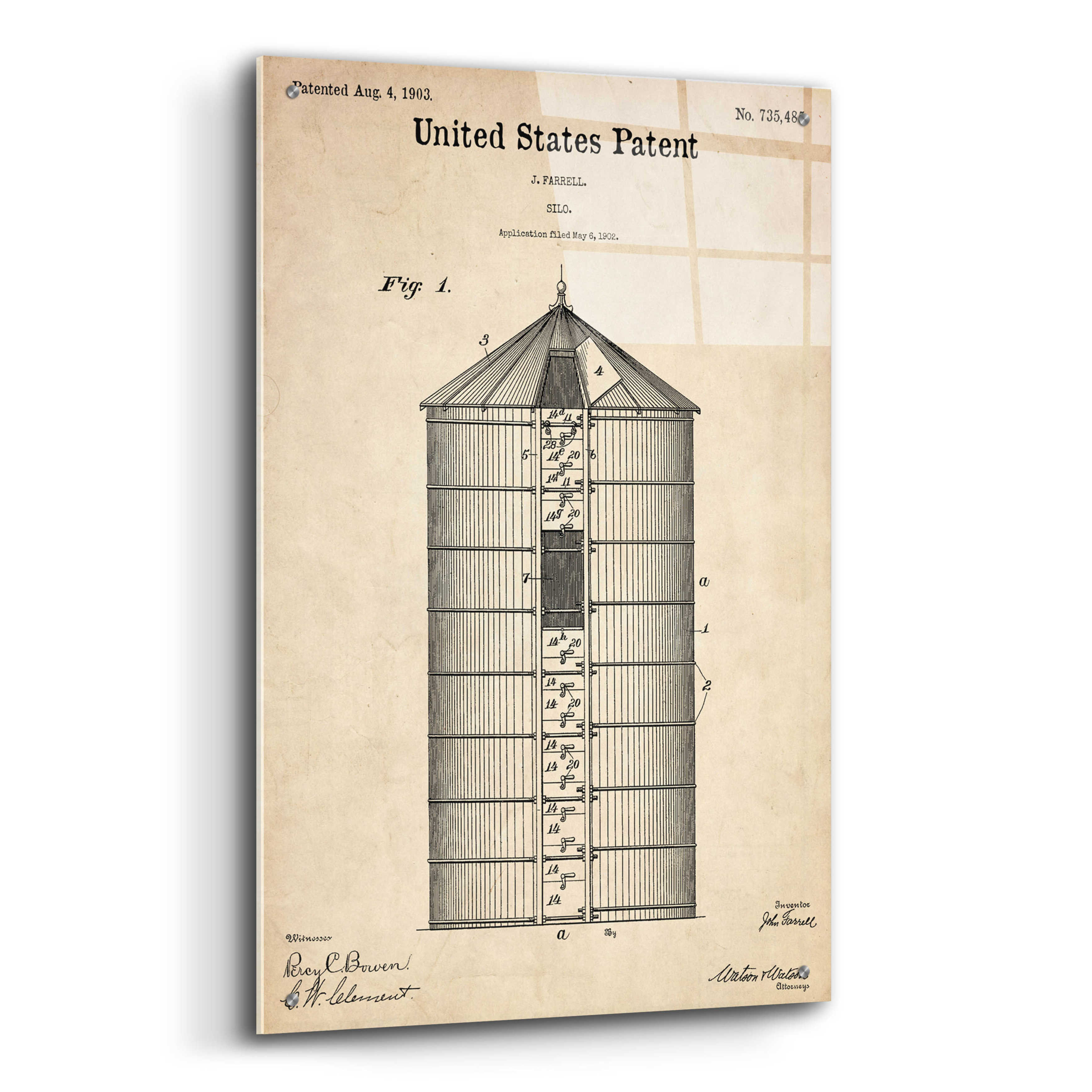Silo Drawing