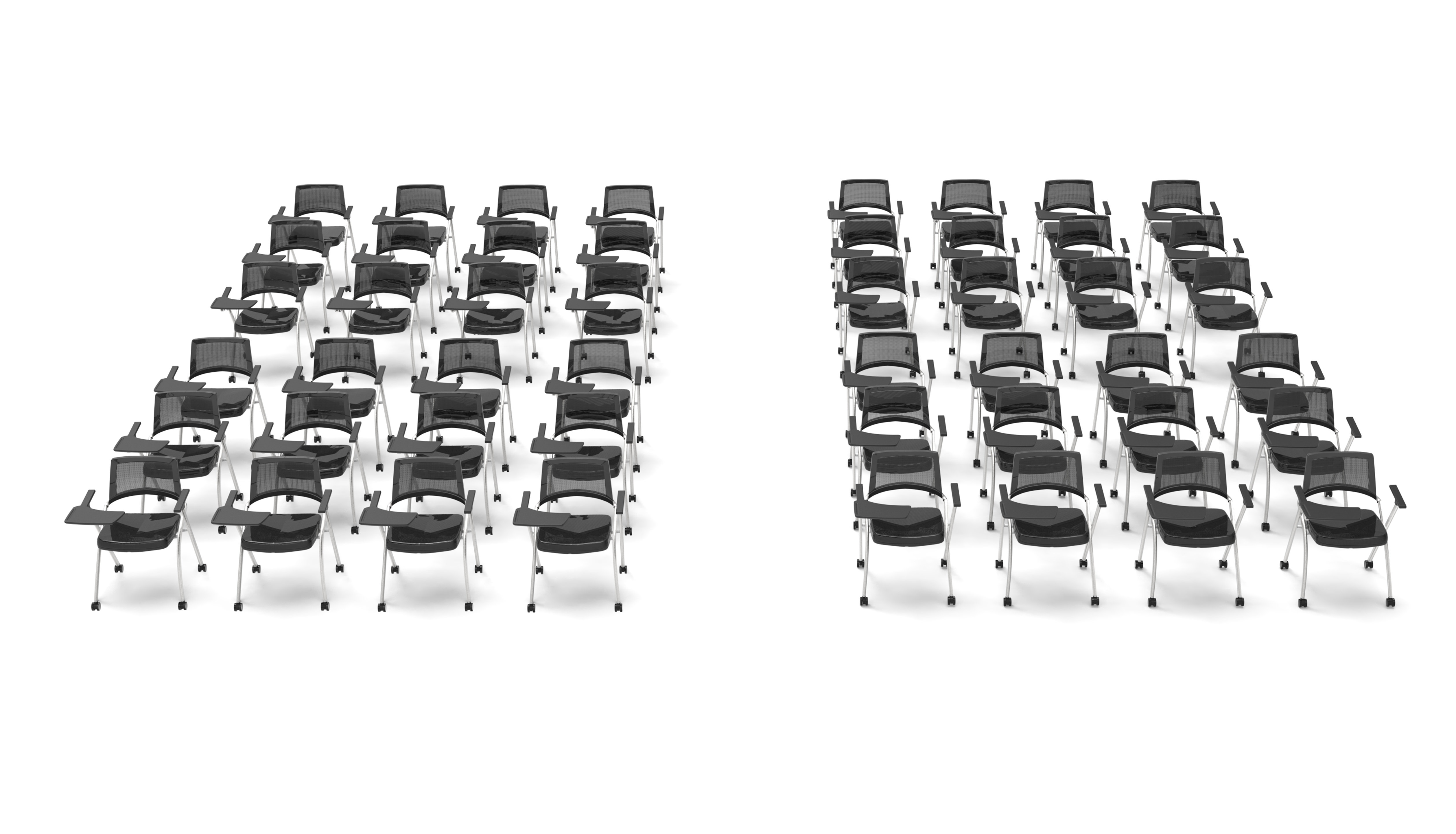 Team Tables Training Table with Chair Set and Casters | Wayfair