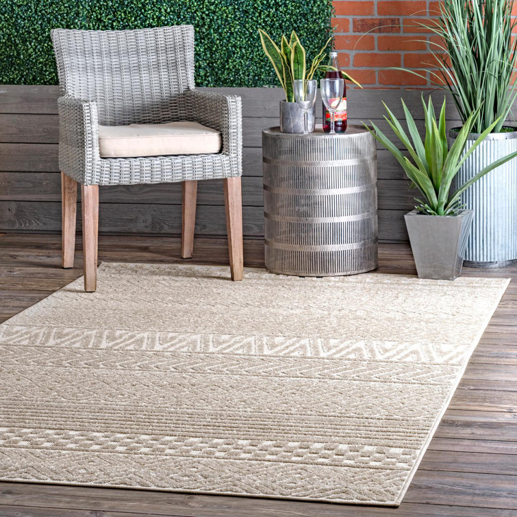 Foundry Select Spradling Machine Woven / Power Loomed Beige Indoor ...