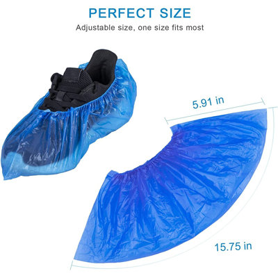 Arlmont & Co. Disposable Waterproof Slip Resistant Shoe Covers ...