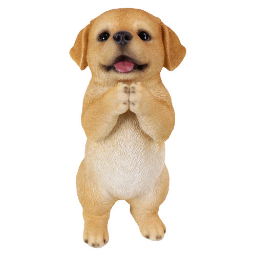 Hi-Line Gift Ltd. Yellow Labrador Puppy Praying | Wayfair