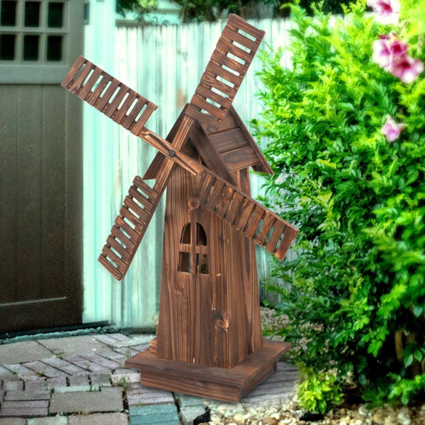 August Grove® Eagleville Dutch Windmill & Reviews | Wayfair