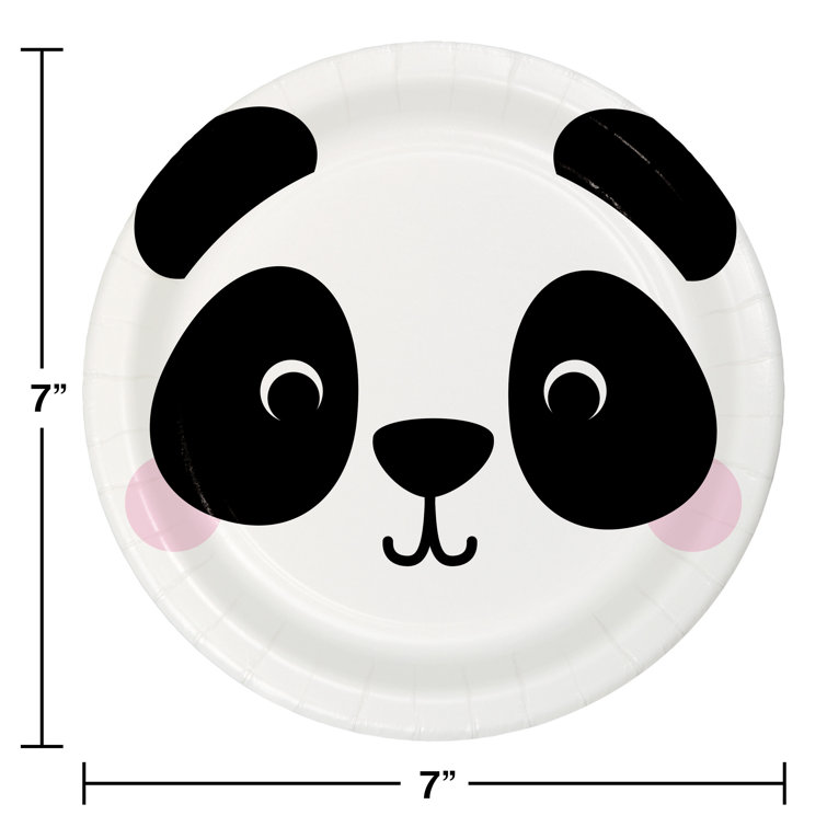 Creative Converting Panda Party Supplies Kit for 8 Guests | Wayfair