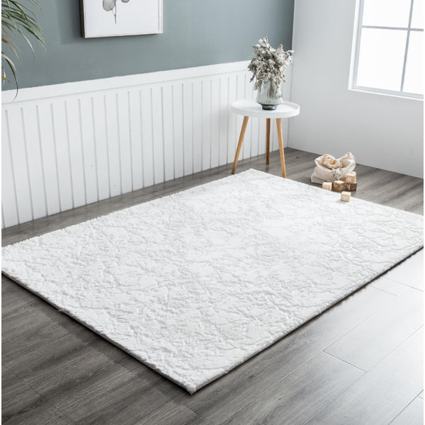 Everly Quinn Ridgeley Abstract Ivory Area Rug | Wayfair