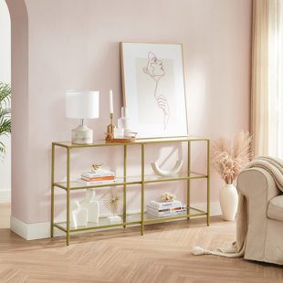 Wayfair | Gold Console Tables You'll Love in 2023