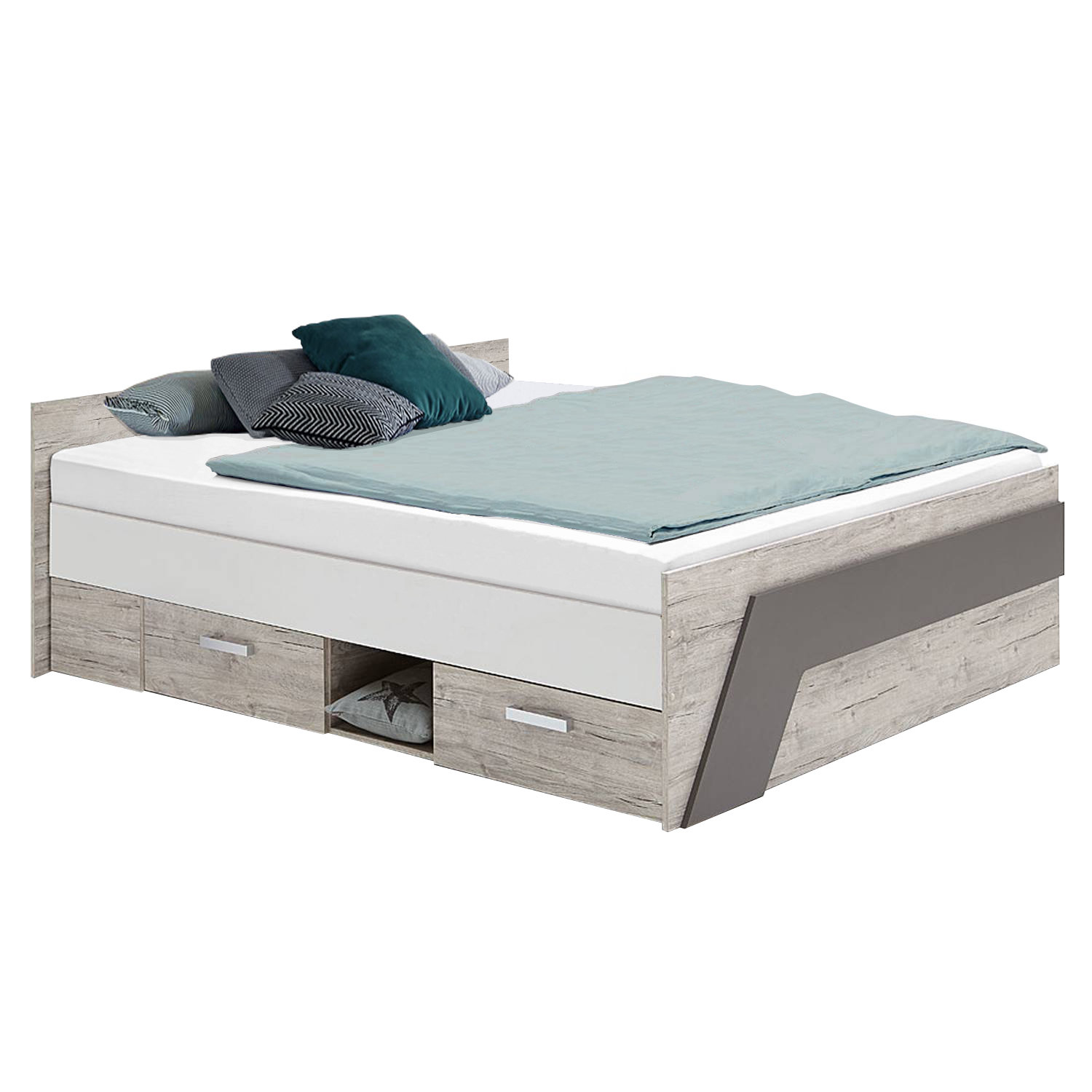 Ebern Designs Ilet European Double (140 X 200Cm) Storage Bed | Wayfair ...