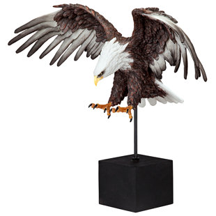 Outdoor Statues Home & Living American Bald Flying Eagle Figurine etna ...