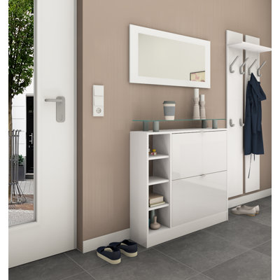 Wade Logan Amaras Hall Tree with Shoe Storage & Reviews | Wayfair.co.uk