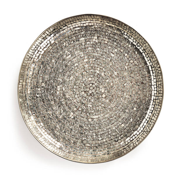 Bloomsbury Market Pettit Metal Decorative Plate & Reviews | Wayfair