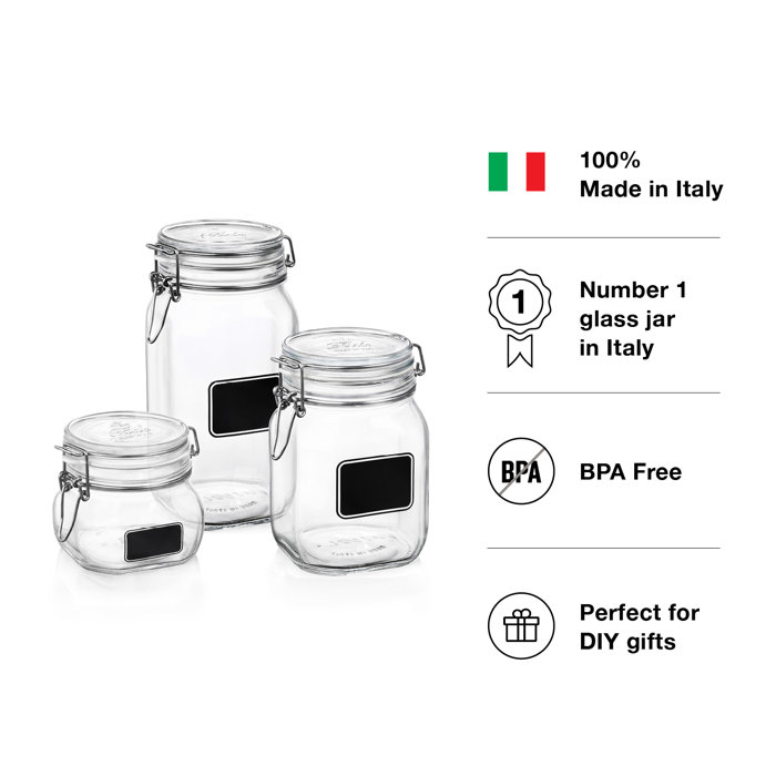 Red Barrel Studio® 3 Piece Storage Jar Set & Reviews | Wayfair