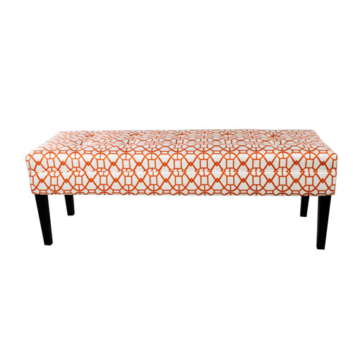 Red Barrel Studio® Seguis Upholstered Bench & Reviews | Wayfair