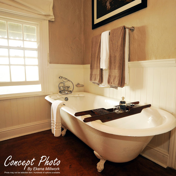 PCI Enterprises PVC Chair Rail 2 5/8"H x 96"W x 3/4"D Chair Rail ...