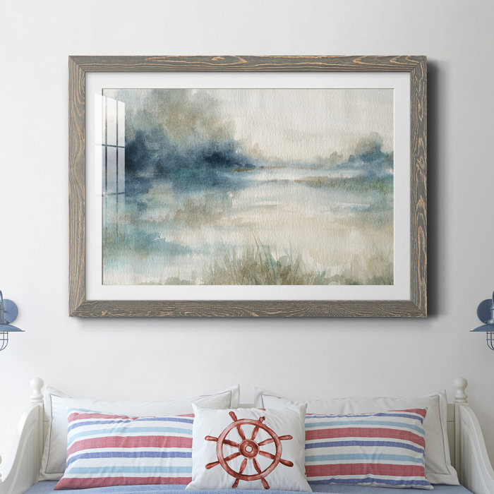 Andover Mills™ Still Evening Waters II Framed On Paper Print & Reviews ...