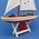 Handcrafted Nautical Decor Wooden It Floats Floating Model Sailboat ...