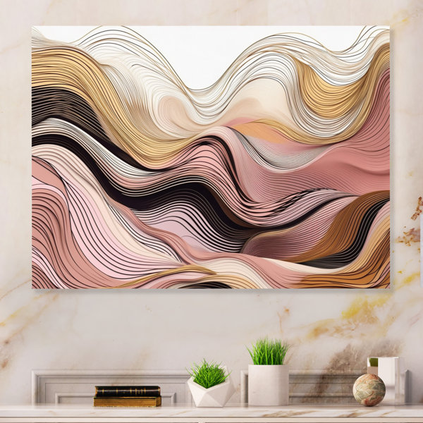 Ivy Bronx Dunivan Dunivan Exploring Abstracted Lines IV | Wayfair