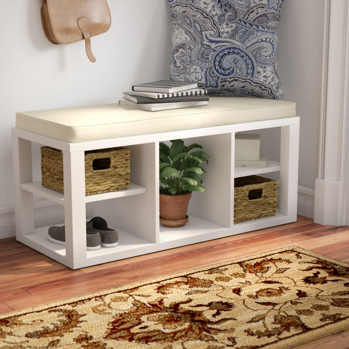Andover Mills™ Pettis Cubby Storage Entryway Bench & Reviews | Wayfair