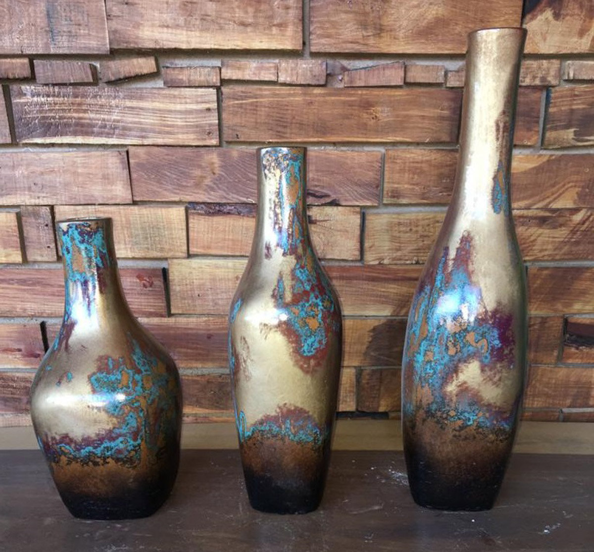 World Menagerie Demson Handmade Terracotta Decorative Bottle | Wayfair