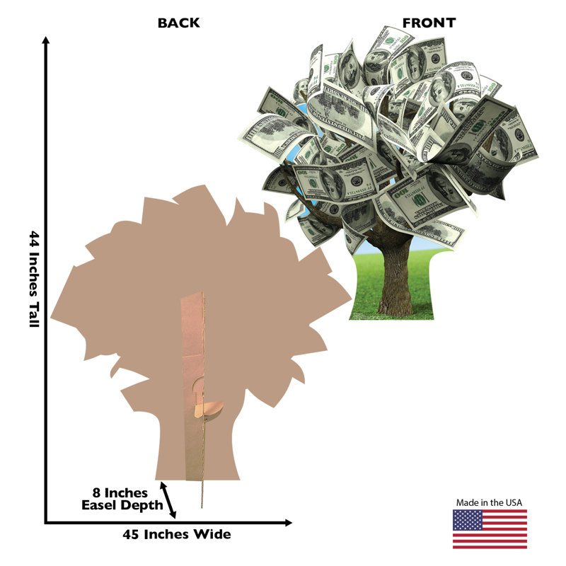 Advanced Graphics Money Tree Standup | Wayfair