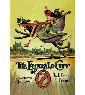 Buyenlarge The Emerald City Of Oz by John R. Neill - Unframed Print ...