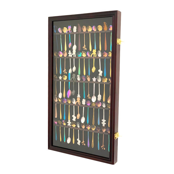 DECOMIL 29'' H x 16'' W Wood Spoon Rack Display Case & Reviews | Wayfair