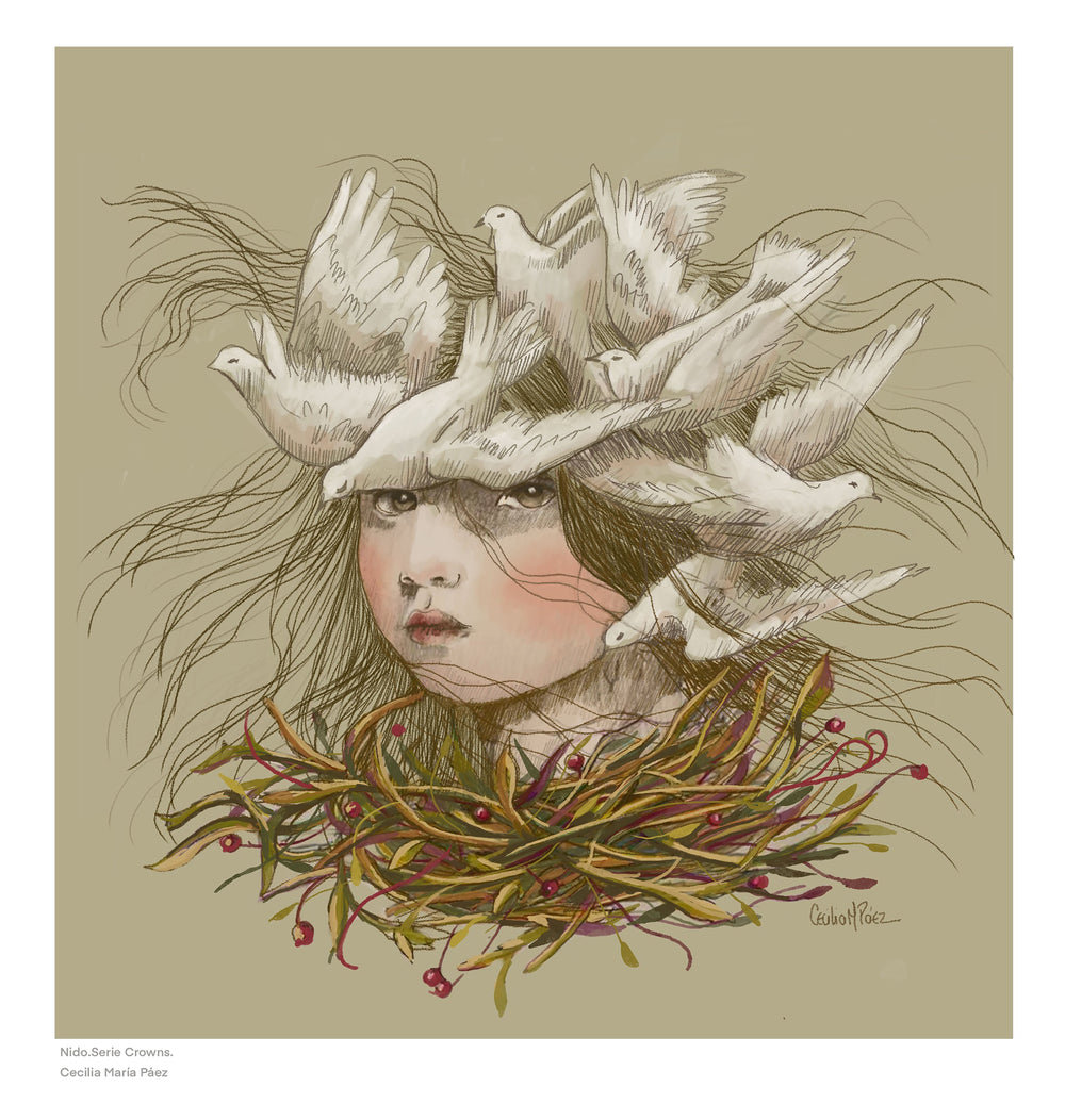 RobertAllenFabric Cecilia Maria Paez Ferro Nest On Paper by Cecilia ...