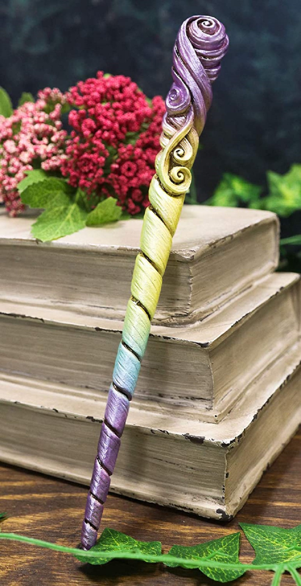 Trinx Ebros Witches Wizards And Sorcerers Patronus Sacred Unicorn Horn ...