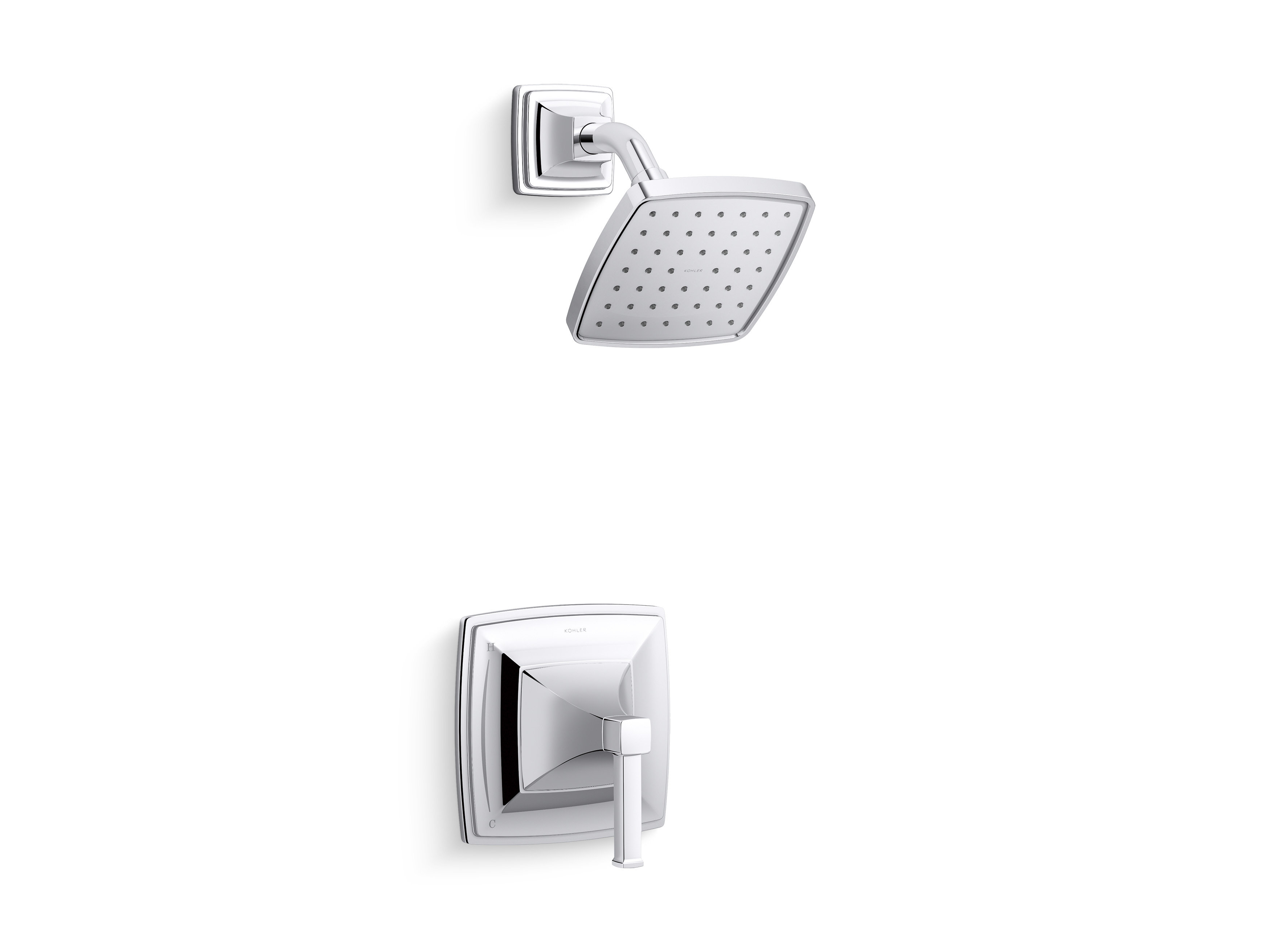 Kohler Riff Surface Mount Kit Shower | Wayfair