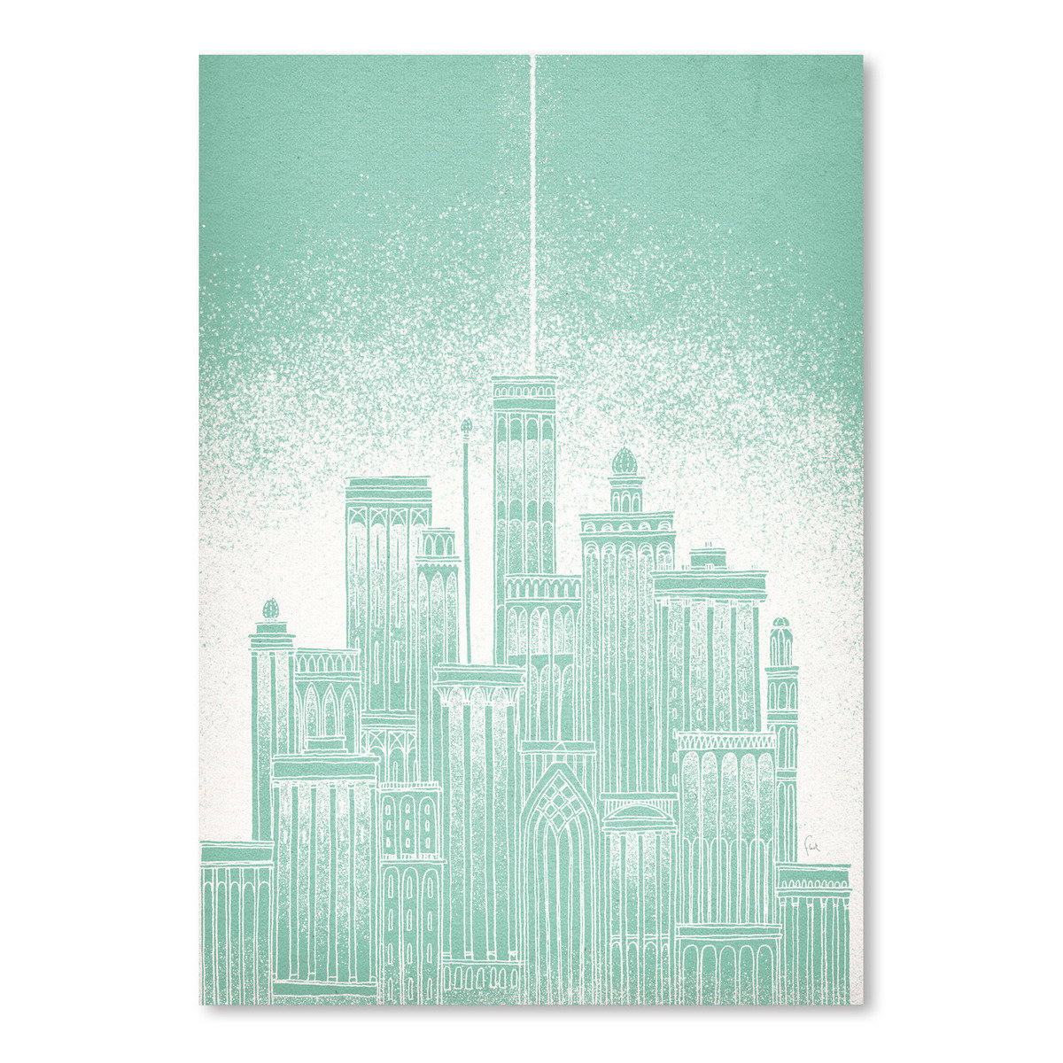 ClassicLiving Uranus by David Fleck - Poster Art Print | Wayfair.co.uk