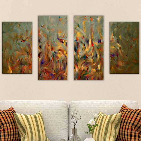 PicturePerfectInternational Modern & Contemporary On Canvas 4 Pieces ...