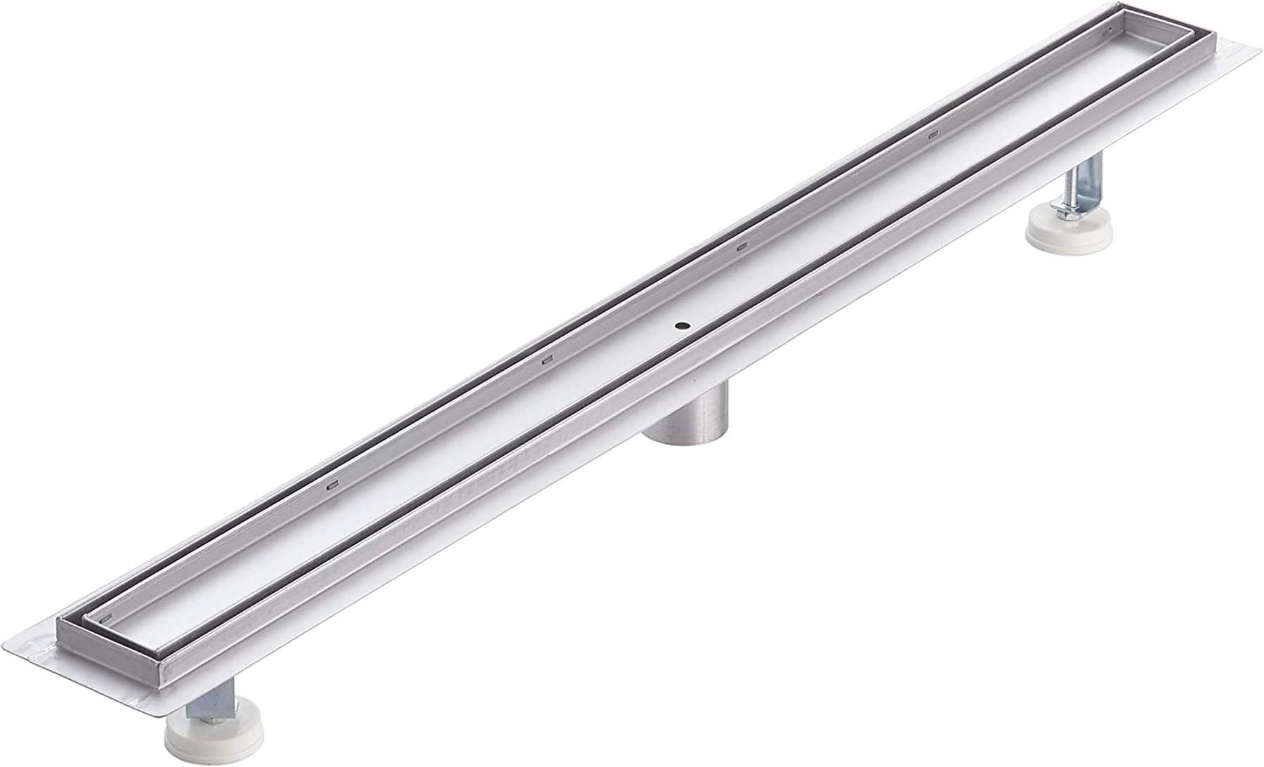 KBFmore Stainless Steel Linear Shower Drain, Tile Insert Vertical ...