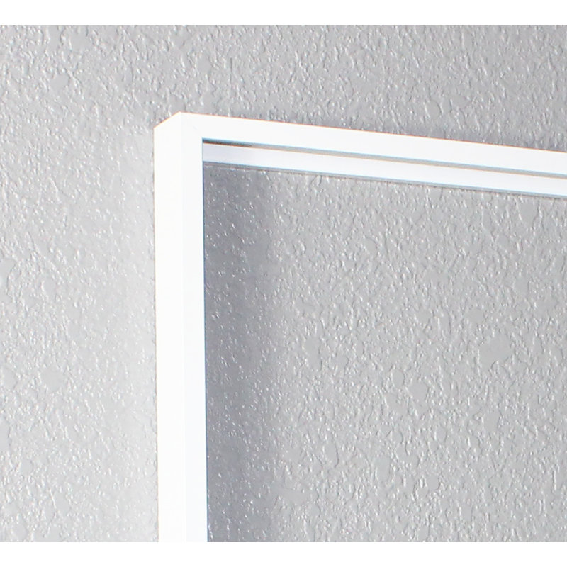 Latitude Run® Rashedah Rectangle Metal Wall Mirror & Reviews | Wayfair