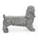 Red Barrel Studio® Jordana Cocker Spaniel Stone Garden Bench & Reviews ...