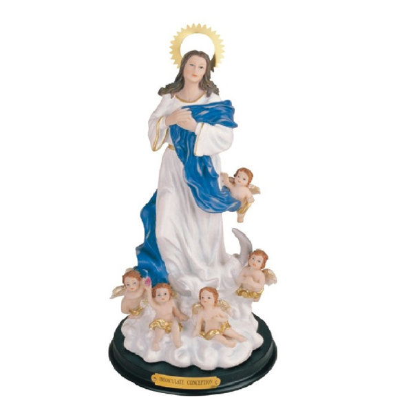 Red Barrel Studio® 12 Inch Immaculate Conception Virgin Mary with ...