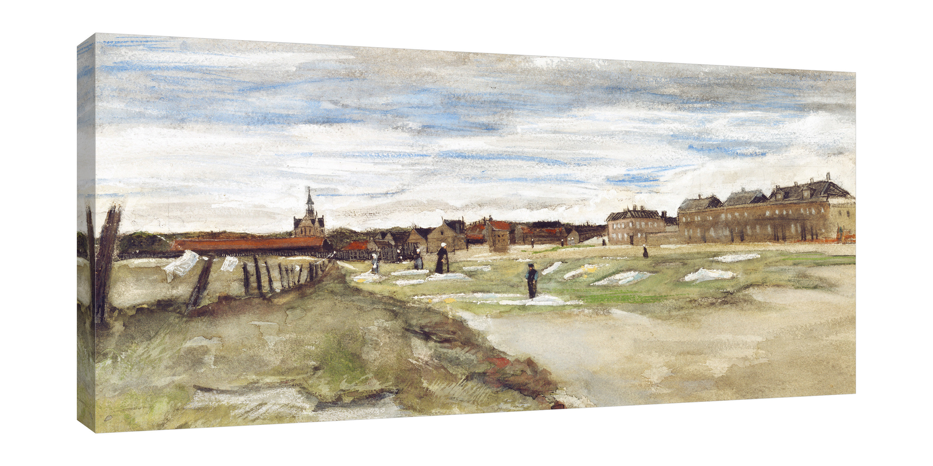 JaxsonRea Vincent Van Gogh Bleaching Ground At Scheveningen On Canvas ...