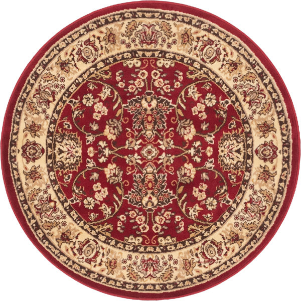 Small-red-round-rugs | Wayfair