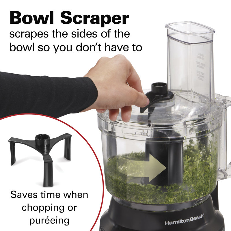Hamilton Beach 10 Cup Scraper Food Processor & Reviews | Wayfair