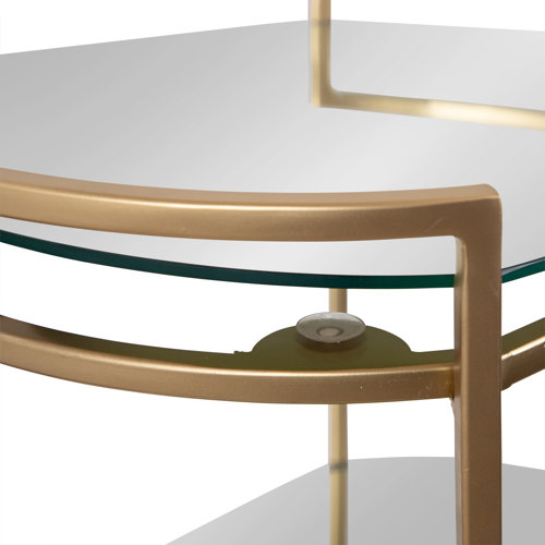 Mercer41 Ceferina Bar Cart & Reviews | Wayfair