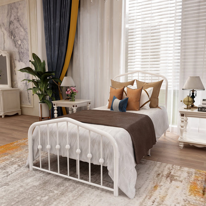 Red Barrel Studio® Aalderk Metal Bed & Reviews | Wayfair