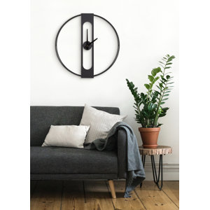 Ivy Bronx Braylsham Metal Wall Clock & Reviews | Wayfair