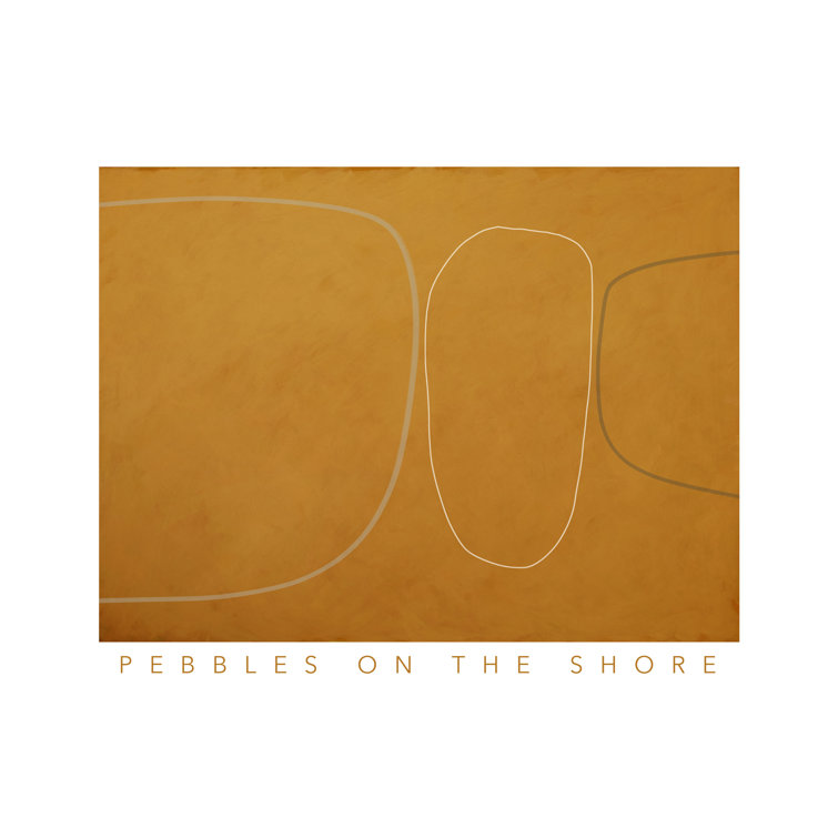 George Oliver Pebbles On The Shore 1 - Unframed Graphic Art | Wayfair.co.uk