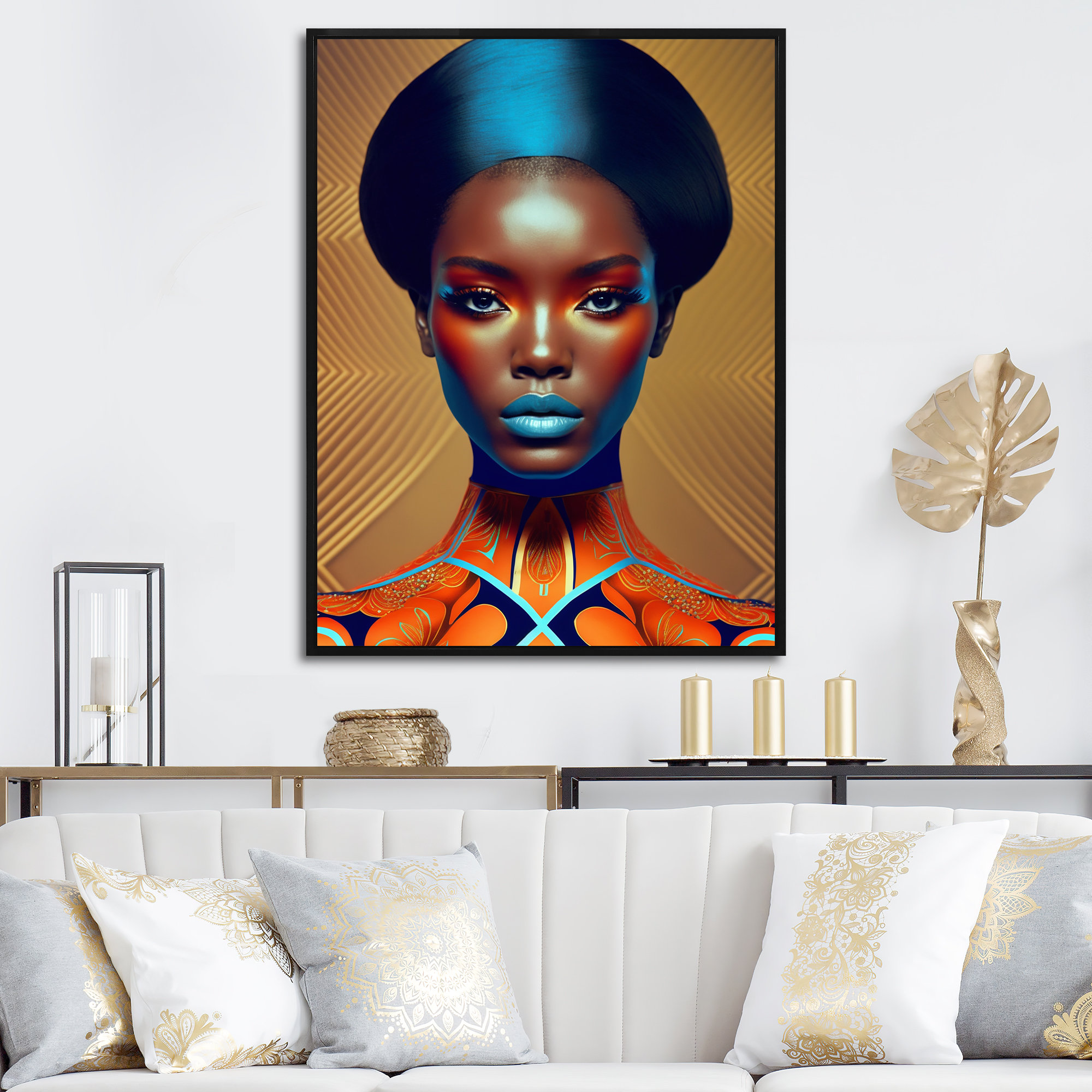 Dakota Fields Exquiste African Woman Design VII Exquiste African Woman ...