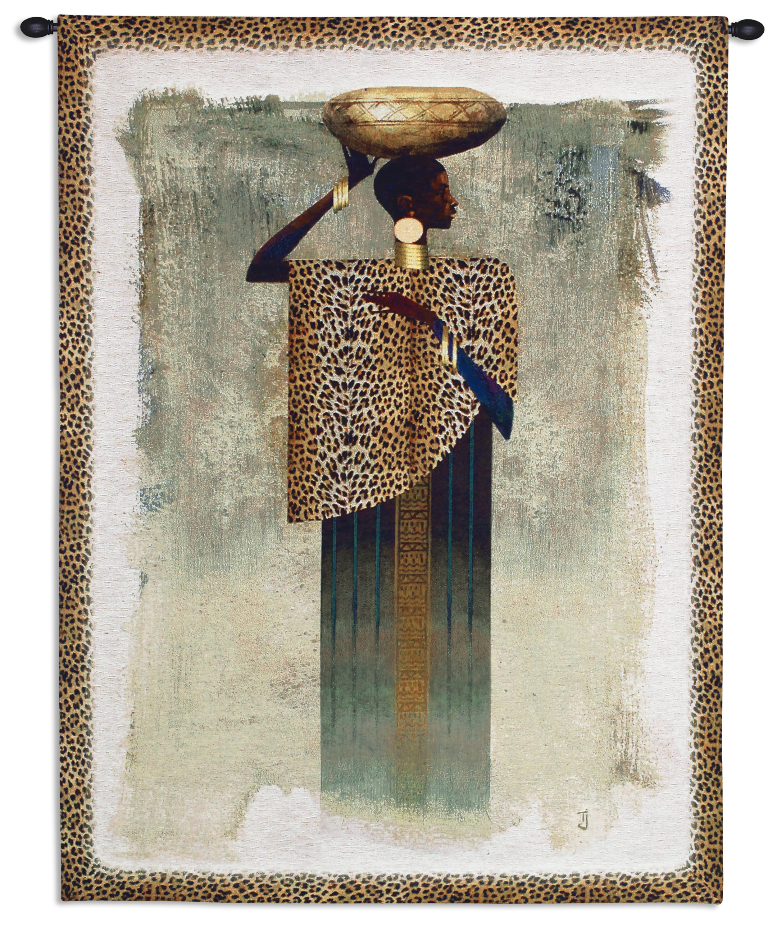 Fine Art Tapestries Worldly Woman Tapestry | Wayfair